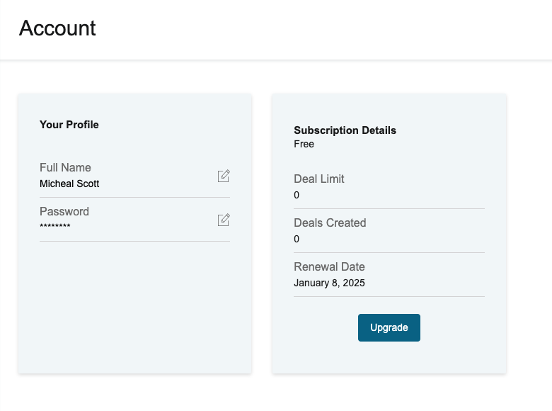 How do I upgrade my Account? – Propdocs